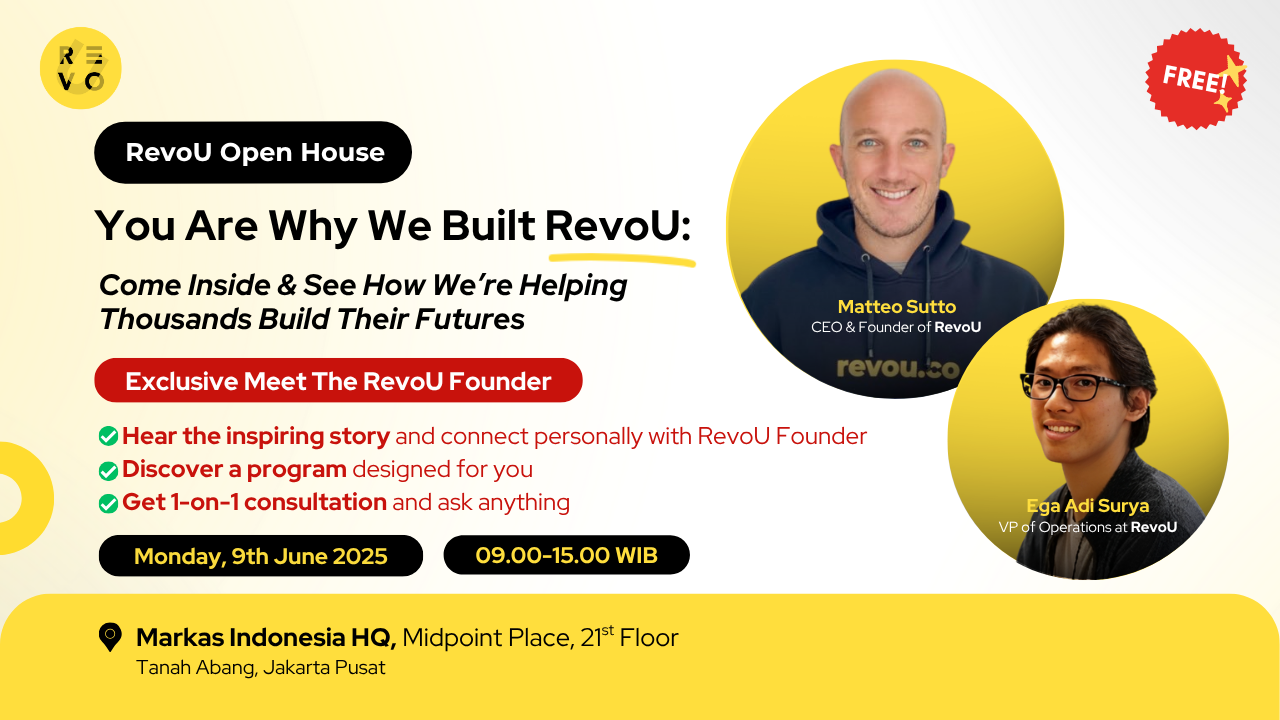 Offline Masterclass by RevoU | See How RevoU Is Helping Thousands Build Their Future